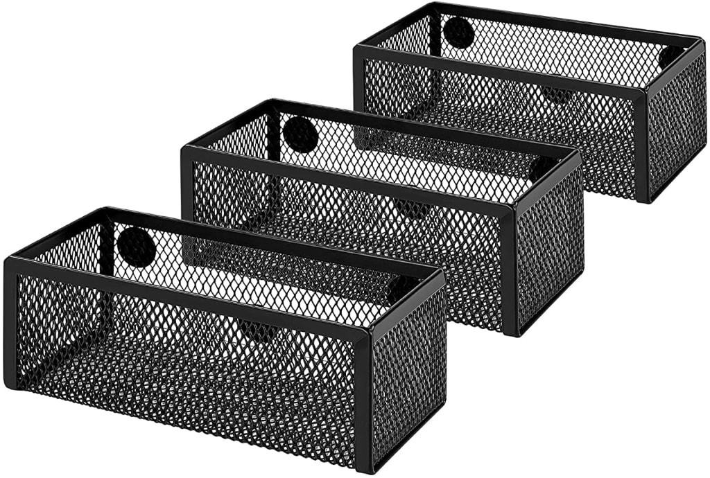 Amazon Basics Magnetic Storage Bin 3-Pack for $22 - RSR-15