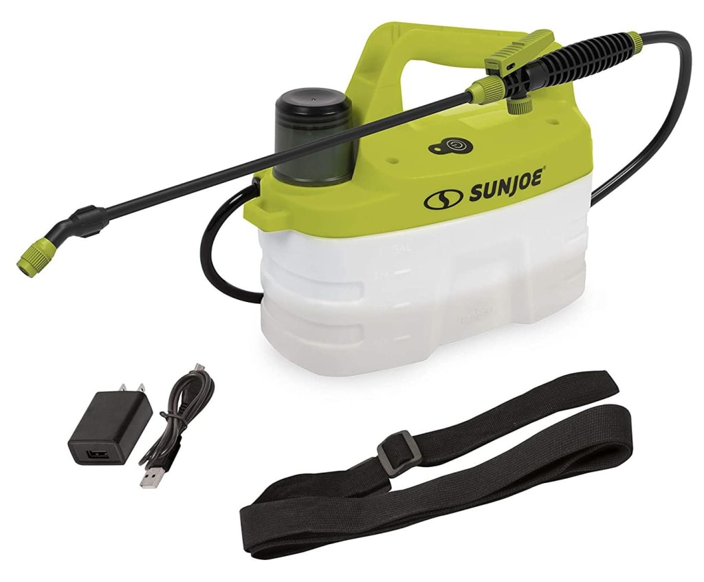 Sun Joe Electric 1-Gallon Cordless All-Purpose Chemical Sprayer: $30 ...