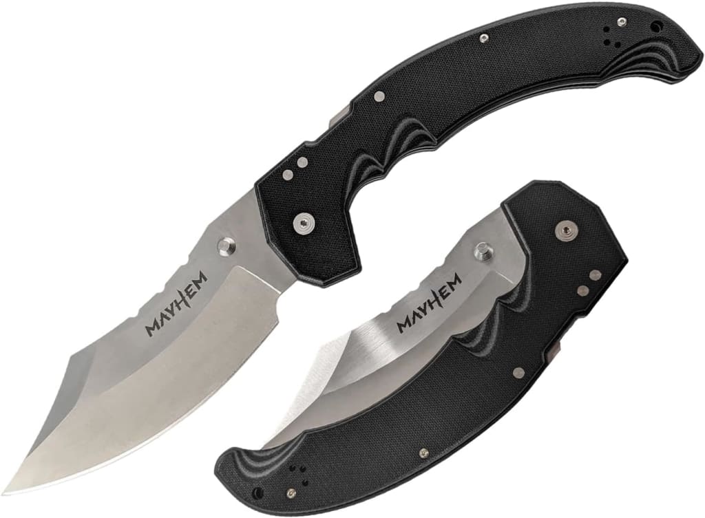 Cold Steel Mayhem 6" Steel Tactical Pocket Folding Knife for $111 - CS ...