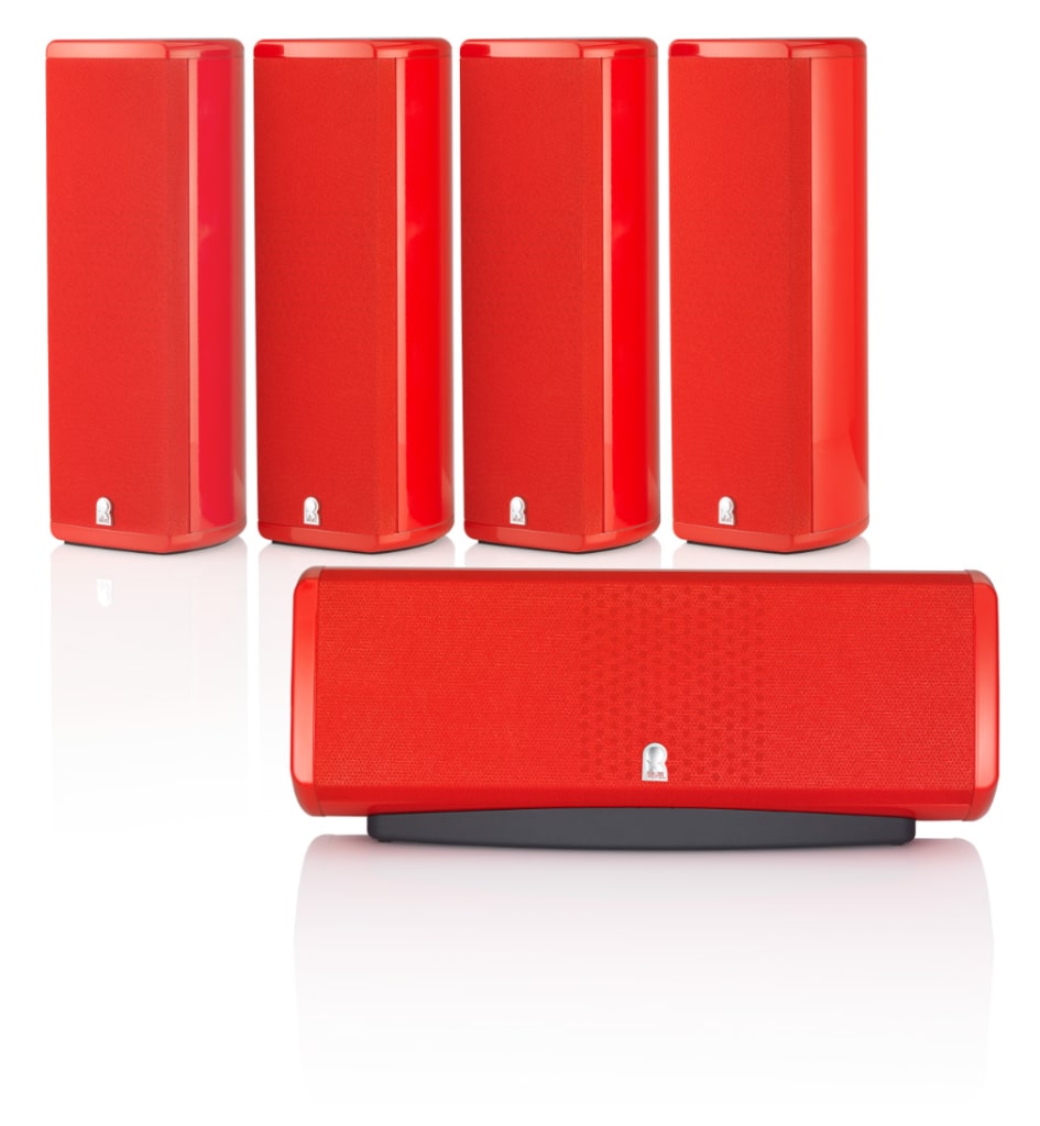 Revel Concerta M8 SP5 5-Channel Surround Sound Speaker Set for $400