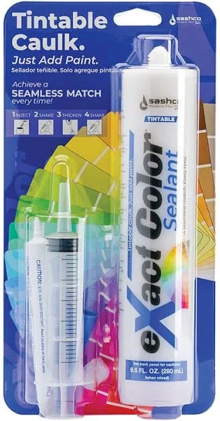 Sashco eXact Color 9.5-oz Multiple Colors Paintable Latex Caulk for $12 ...