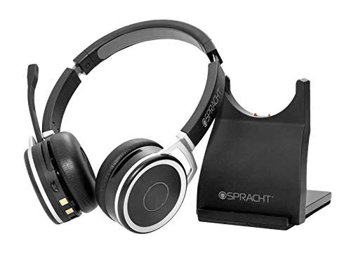 Spracht ZUMBTP-400 Zum BT Prestige Wireless Bluetooth Headset with Base ...