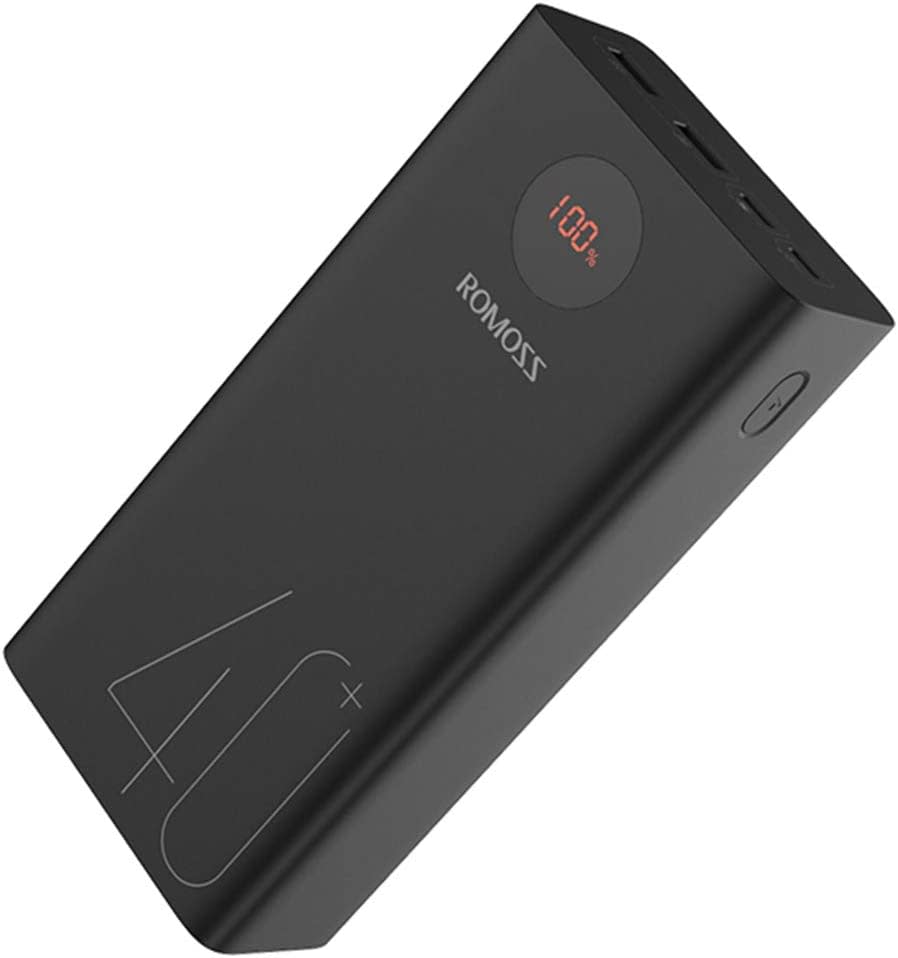 Romoss 40,000mAh 18W Fast Charging Portable Power Bank for $30 - PEA40