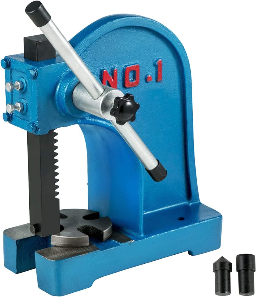 BestEquip 1-Ton Manual Arbor Press for $40 - arbor1ton
