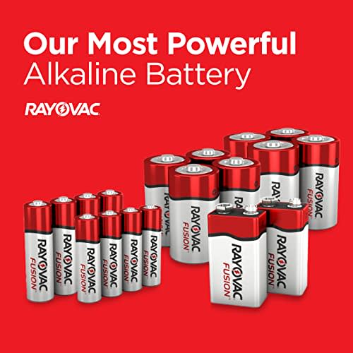 Rayovac AAA Batteries, Fusion Premium Triple A Battery Alkaline, 8 ...