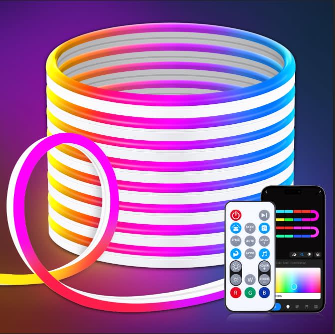 10-Foot LED Neon Rope Lights for $27 - PakL308