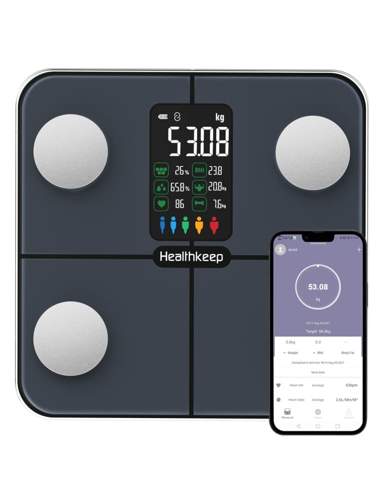 Healthkeep Smart Body Fat Scale for $25