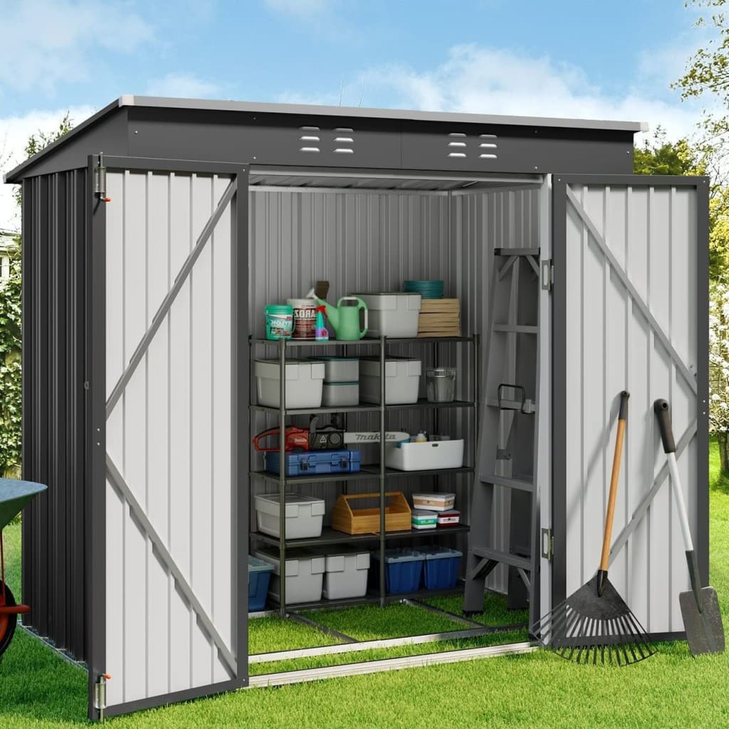 Gizoon 6x4-Foot Outdoor Storage Shed for $200 - CC10