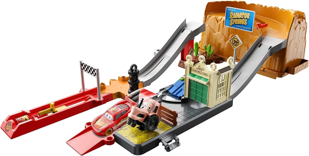 Disney Pixar Cars Race & Go Playset for $19 - HDN02