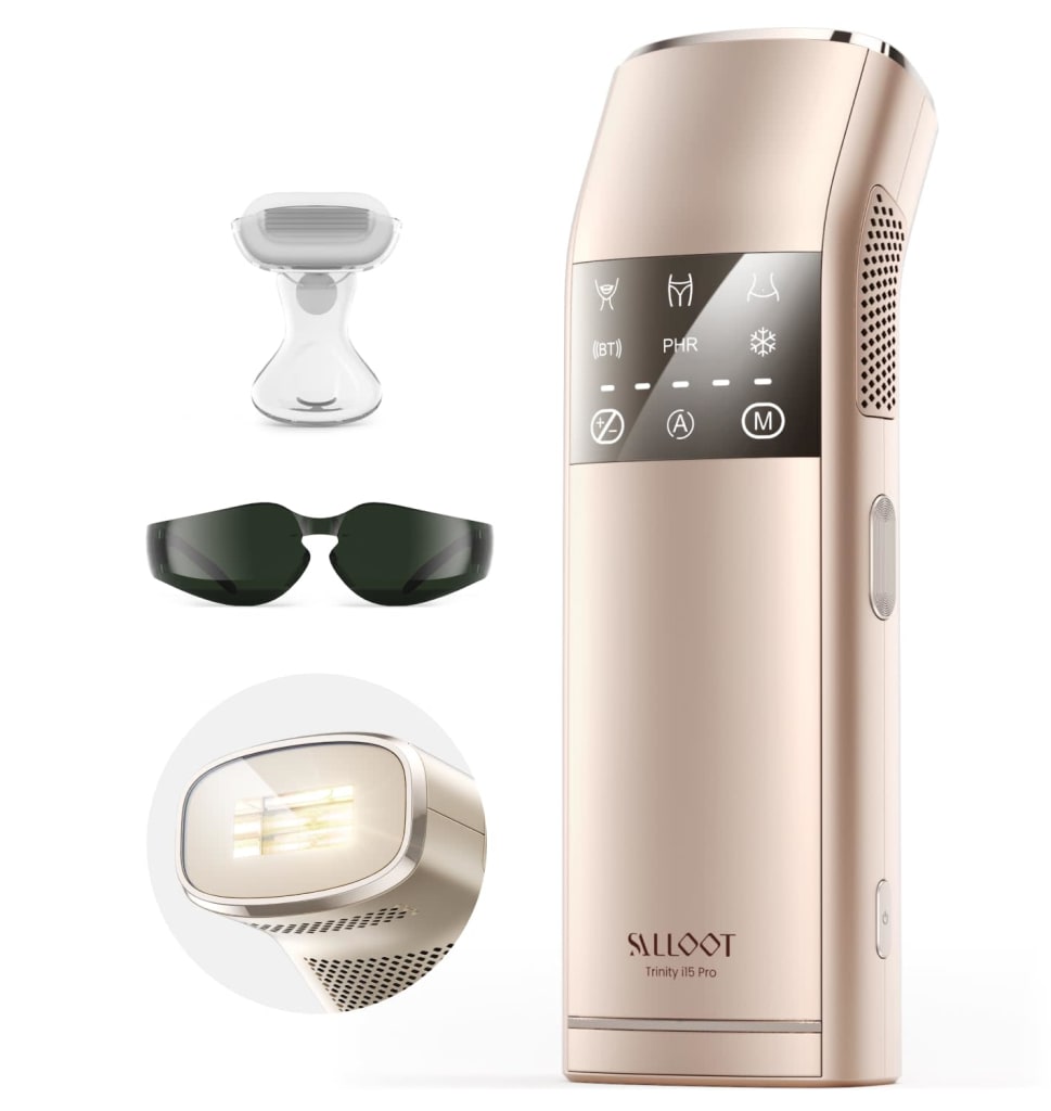 Salloot IPL Laser Hair Removal Device for $165 - DT015 Pro