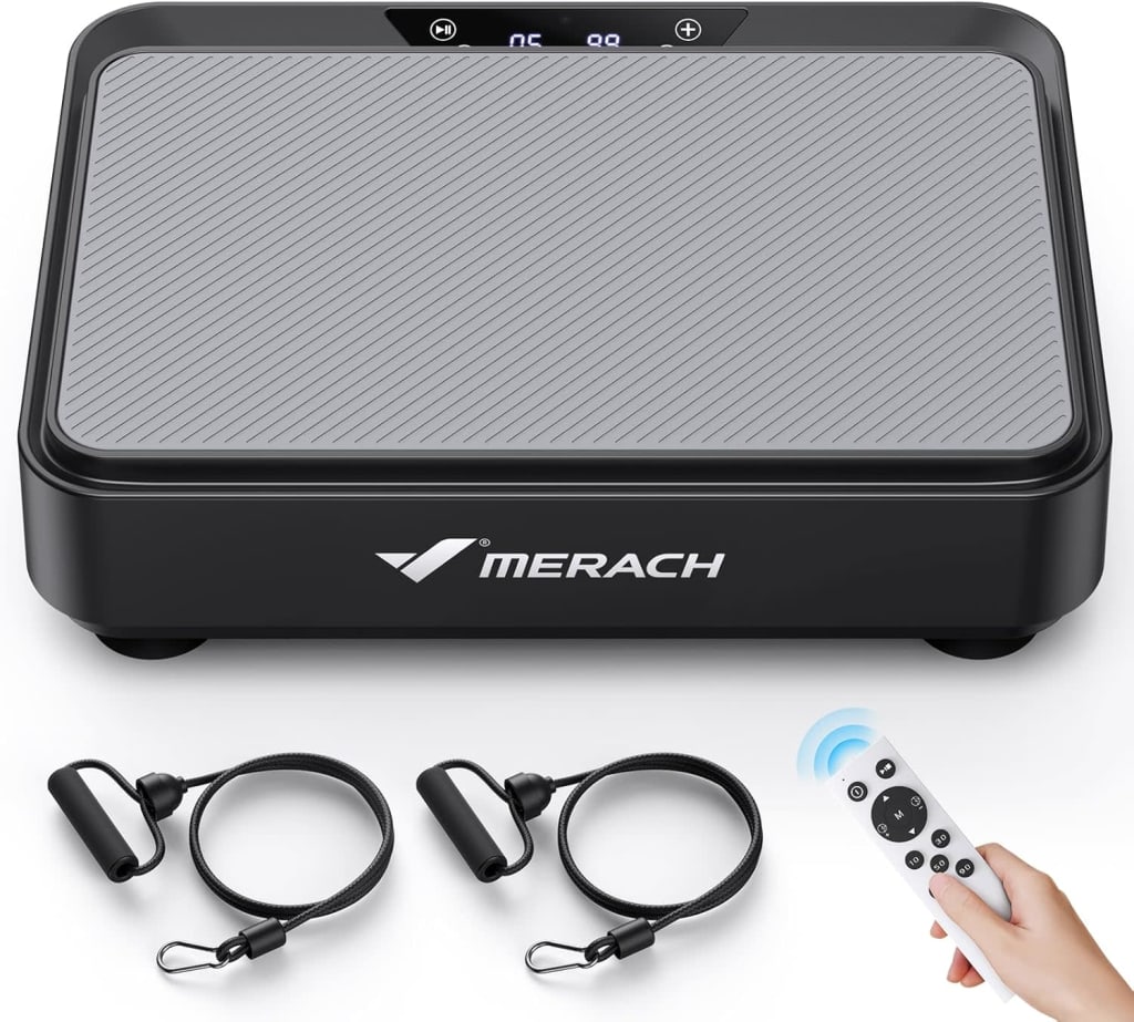 Merach Vibration Plate Exercise Machine for $67 - MR-2441