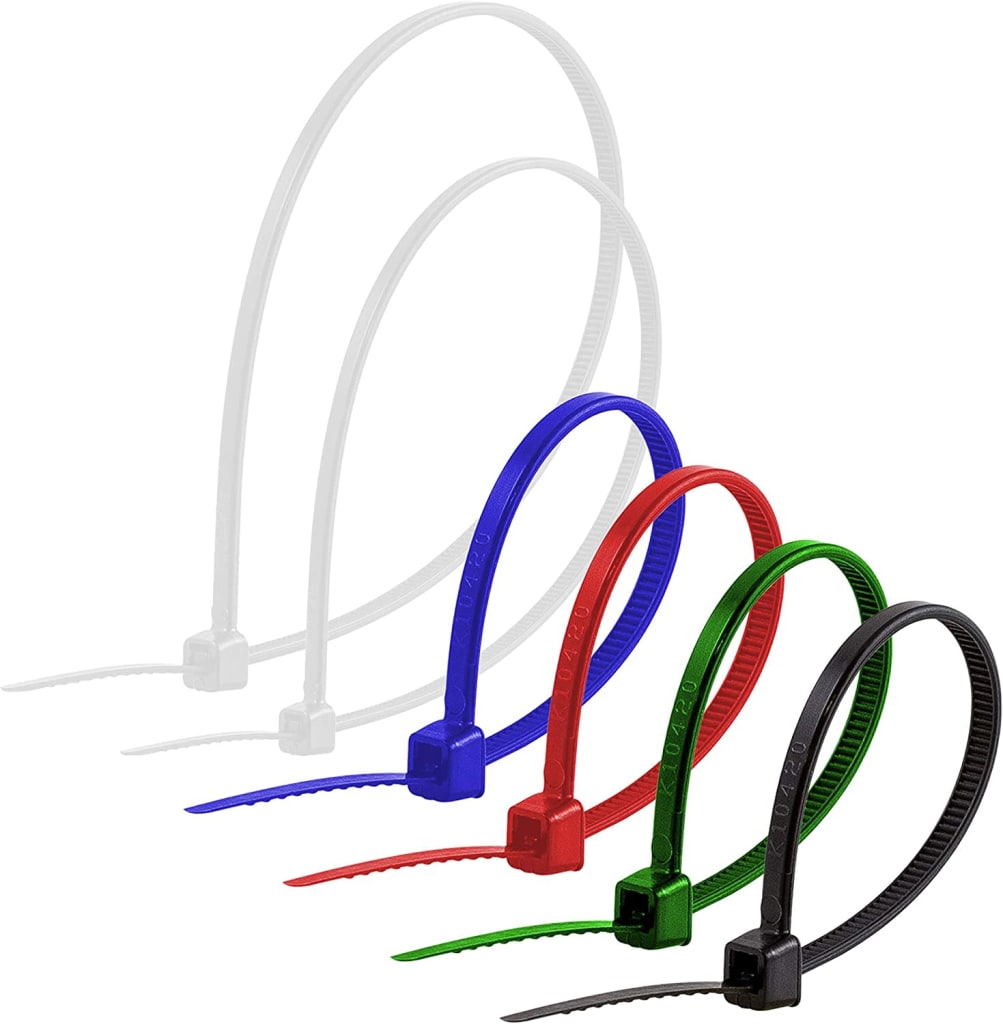 Power Gear Zip Tie Assorted 1,000-Pack for $5 - 50724