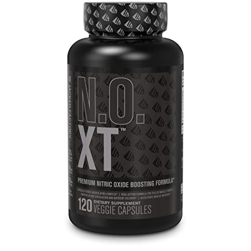 Jacked Factory N.O. XT Black Nitric Oxide Supplement - w/ Arginine NO3 ...
