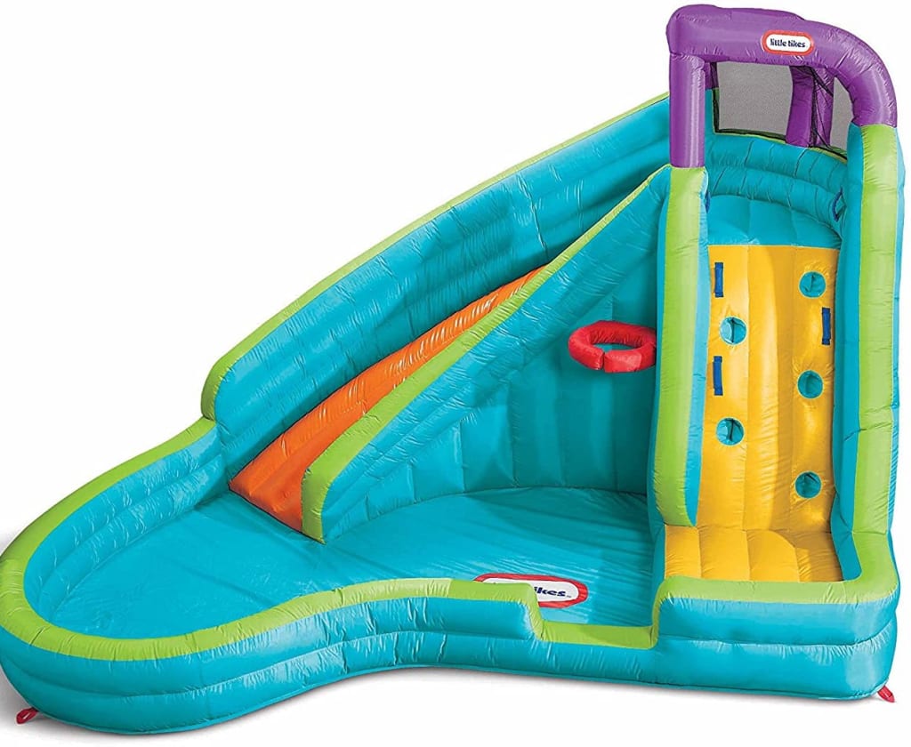 Little Tikes Slam 'N' Curve Slide Inflatable Water Slide for $199 - 632914C