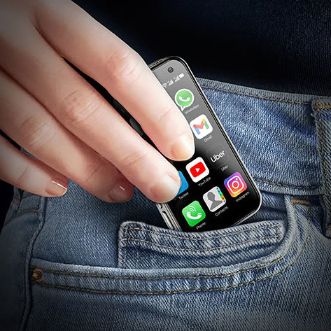 Mutant Design Lab NanoPhone 4G Dual-SIM Android Smartphone: $90