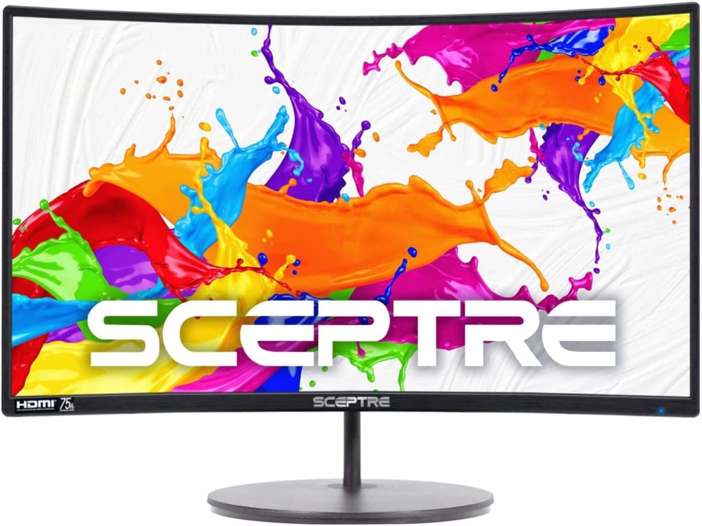 Spectre Sceptre 24" 1080p Curved LED Gaming Monitor for $100 - C249W-1920RN