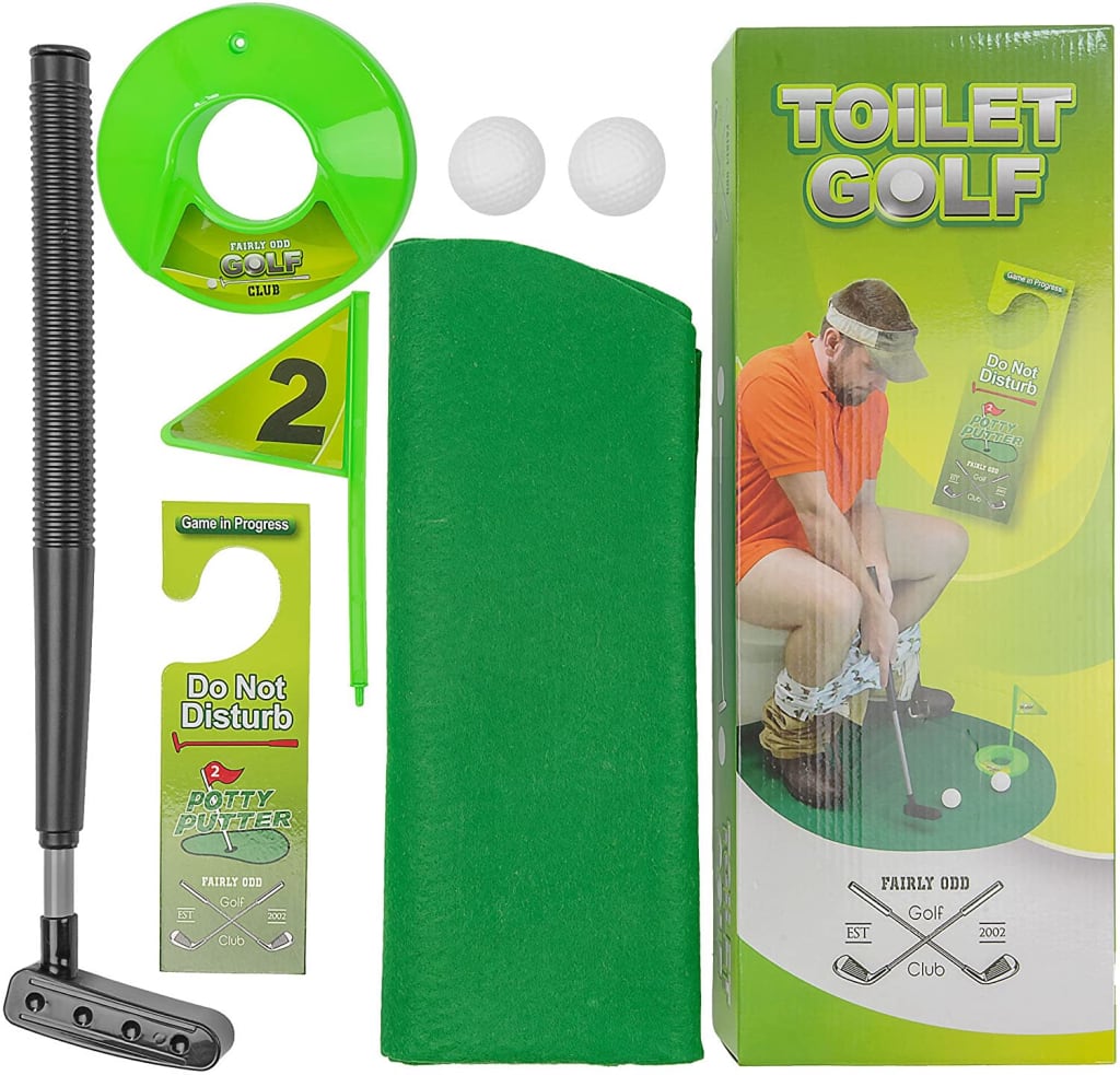 Potty Putter Toilet Time Golf Game for $15 - FON-10045