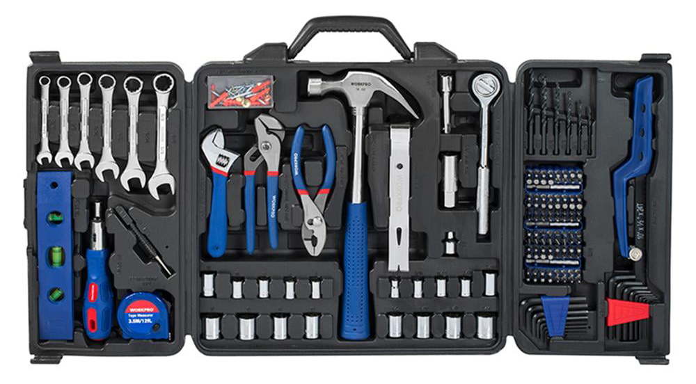 Workpro 201-Piece Mechanic Tool Set for $50 - W009041A