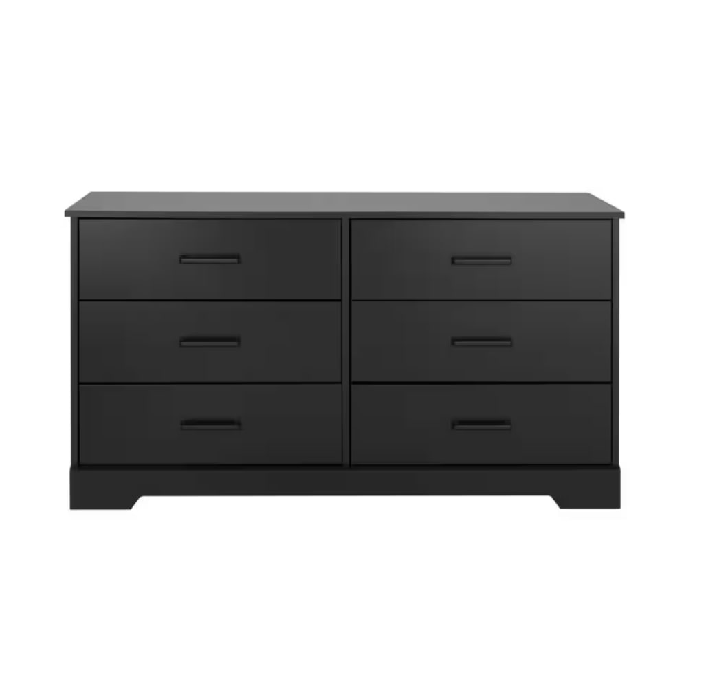 Prepac Rustic Ridge 6-Drawer Wooden Dresser for $181 - BDBR-1606-1