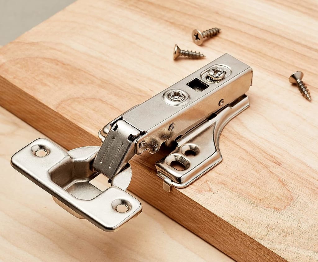 Amazon Basics Soft-Close Face Frame Hinge 10-Pack for $14 - AB-4019