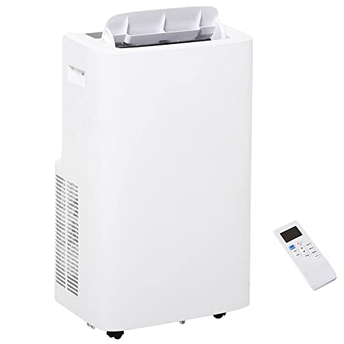 HOMCOM 12000 BTU Portable Air Conditioner with Cooling, Dehumidifier ...