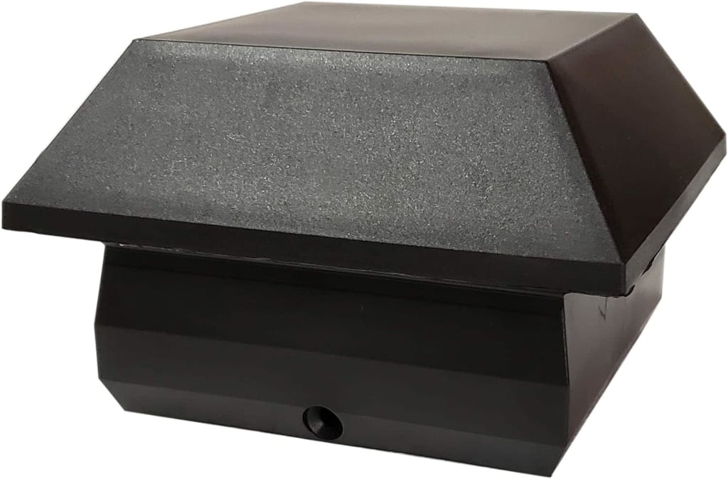 Nuvo Iron 4" x 4" Plastic Post Cap 24-Pack for $8 - SPC25