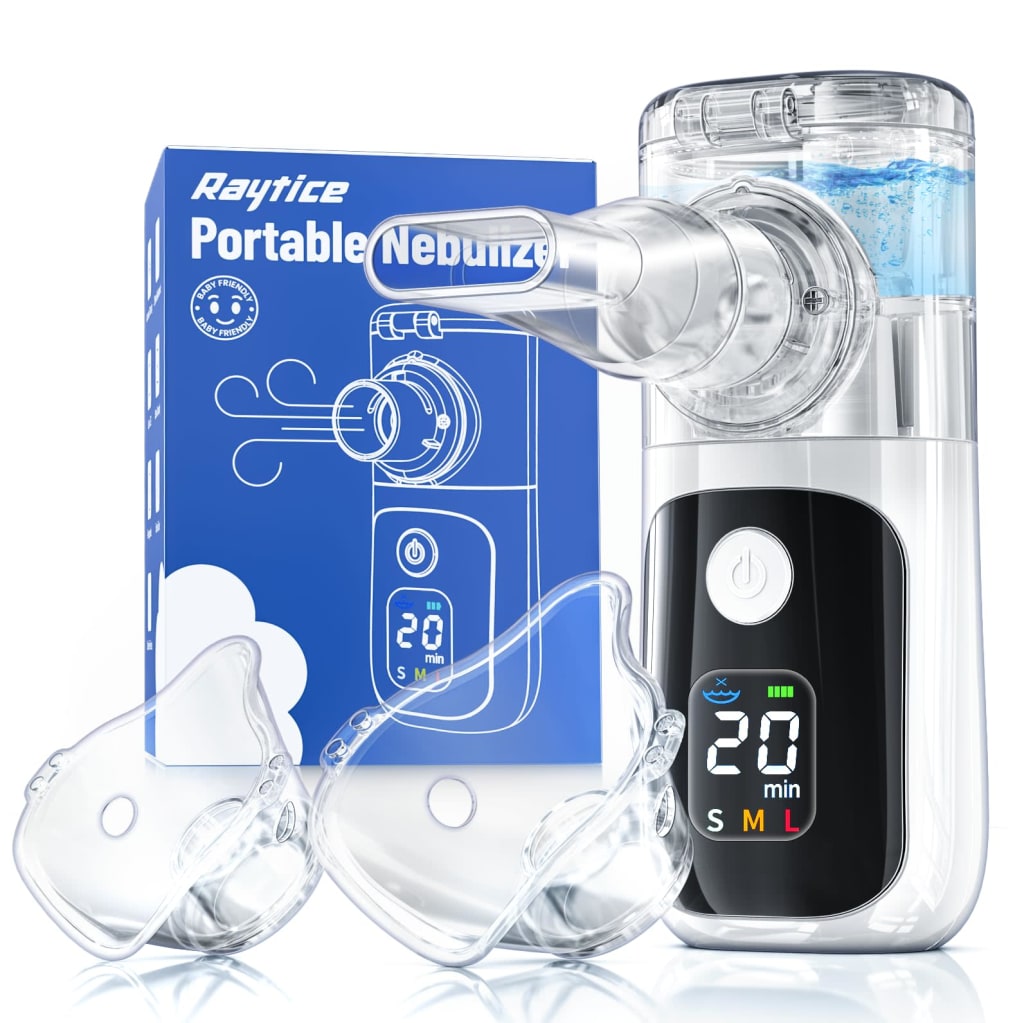 Handheld Nebulizer with Smart LED Display for $19 - D487836