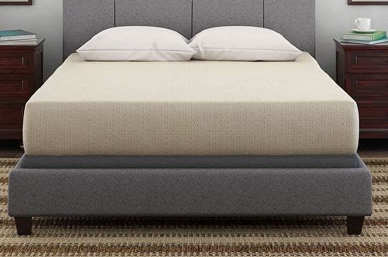 Signature Design by Ashley Chime 12" Green Tea & Charcoal Gel Memory ...