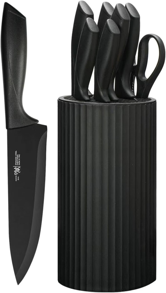 Hunter.Dual 8-Piece Kitchen Knife Set for $17 - A-GX-8-B