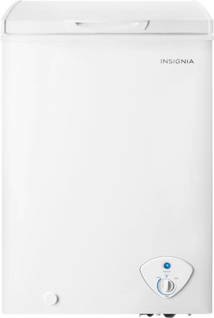 Insignia 3.5-Cu. Ft. Garage Ready Chest Freezer for $150 - NS-CZ35WH3