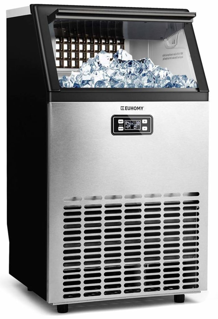 Euhomy 100-lb. Commercial Ice Maker IM-02 for $350