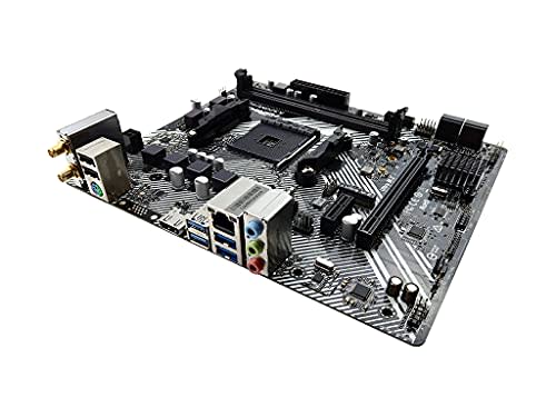 ASRock A320M/ac AMD Chipset A320 Socket AM4 DDR4 HDMI USB SATA 6Gb/s ...