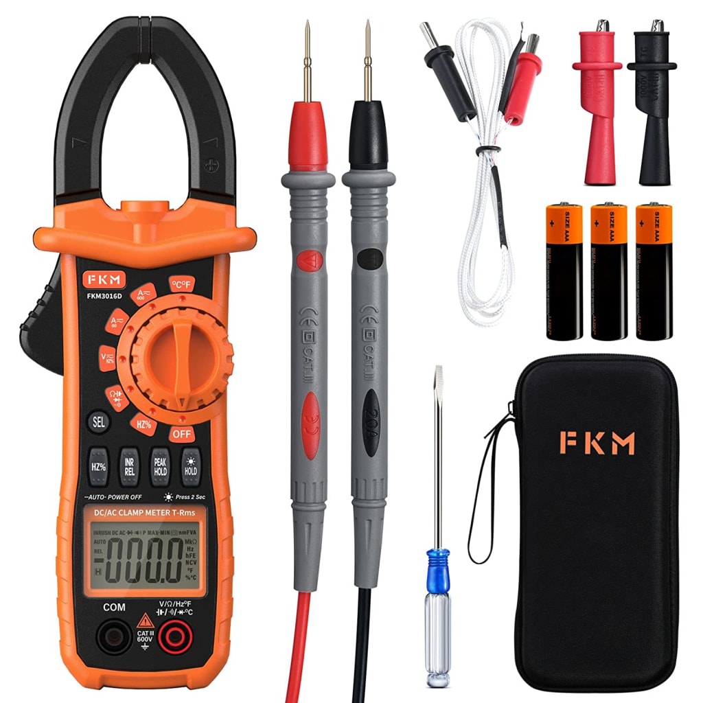 600A Clamp Multimeter for $30 - FKM3016D