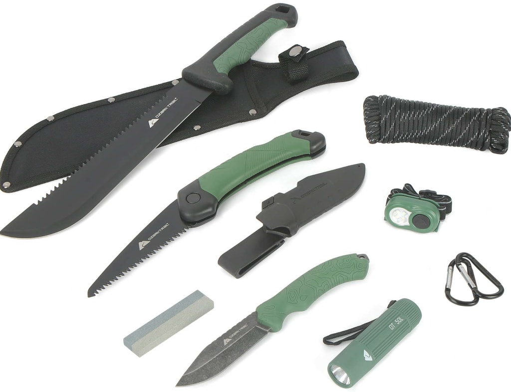 Ozark Trail 11-Piece Camping Tool Set for $15 - 31344