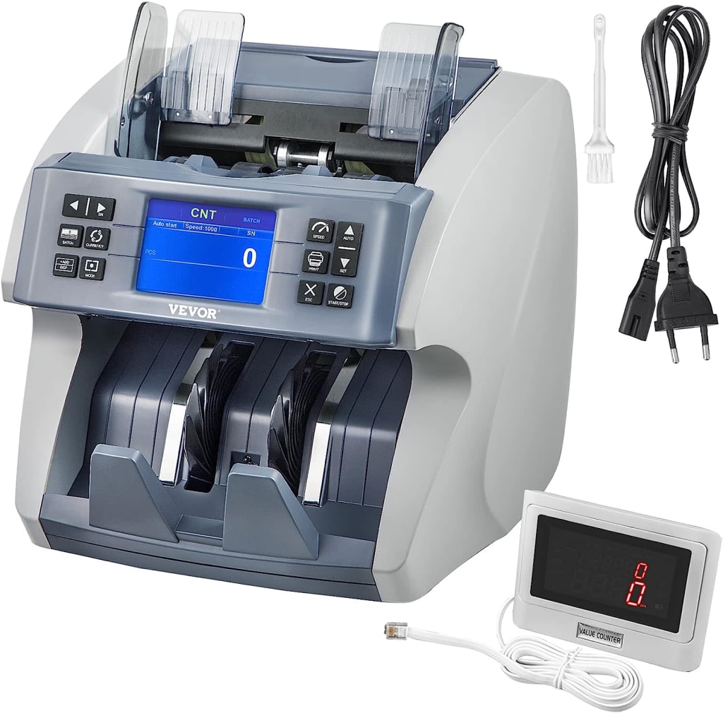 Vevor Money Counter Machine for $175 - SH-07C