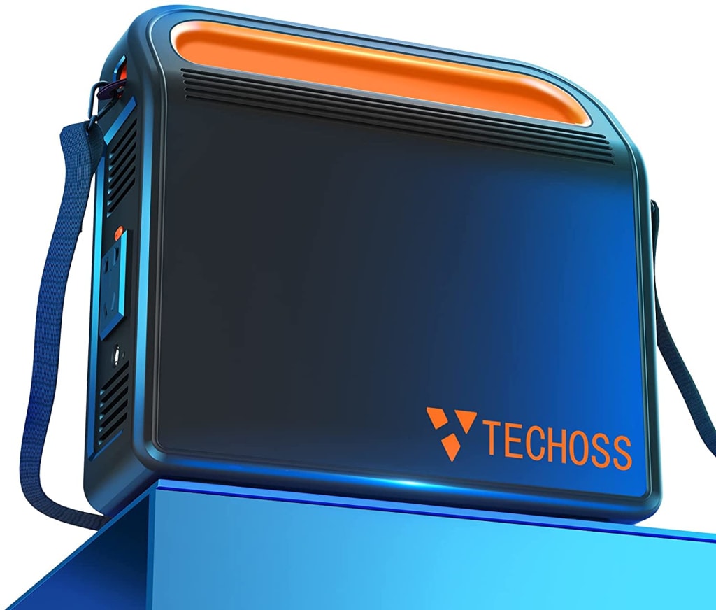 Techoss 80,000mAh Solar Portable Power Station for $170 for Prime ...