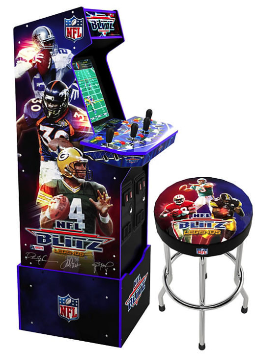 Arcade1UP NFL Blitz Legends Arcade Game w/ Stool for $300 for members ...
