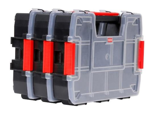 Craftsman 10-Compartment Small Parts Organizer 3-Pack for $11 - CMST60964M