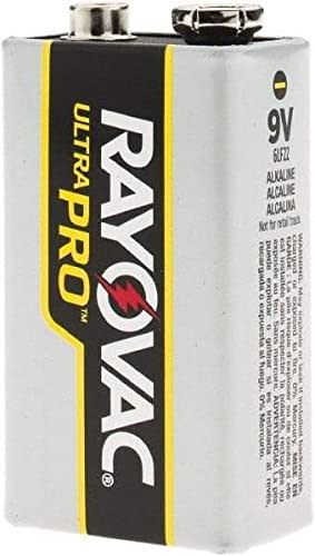 AL-9V RAYOVAC 9V Ultra Pro Industrial Alkaline Batteries 24 Pack for ...
