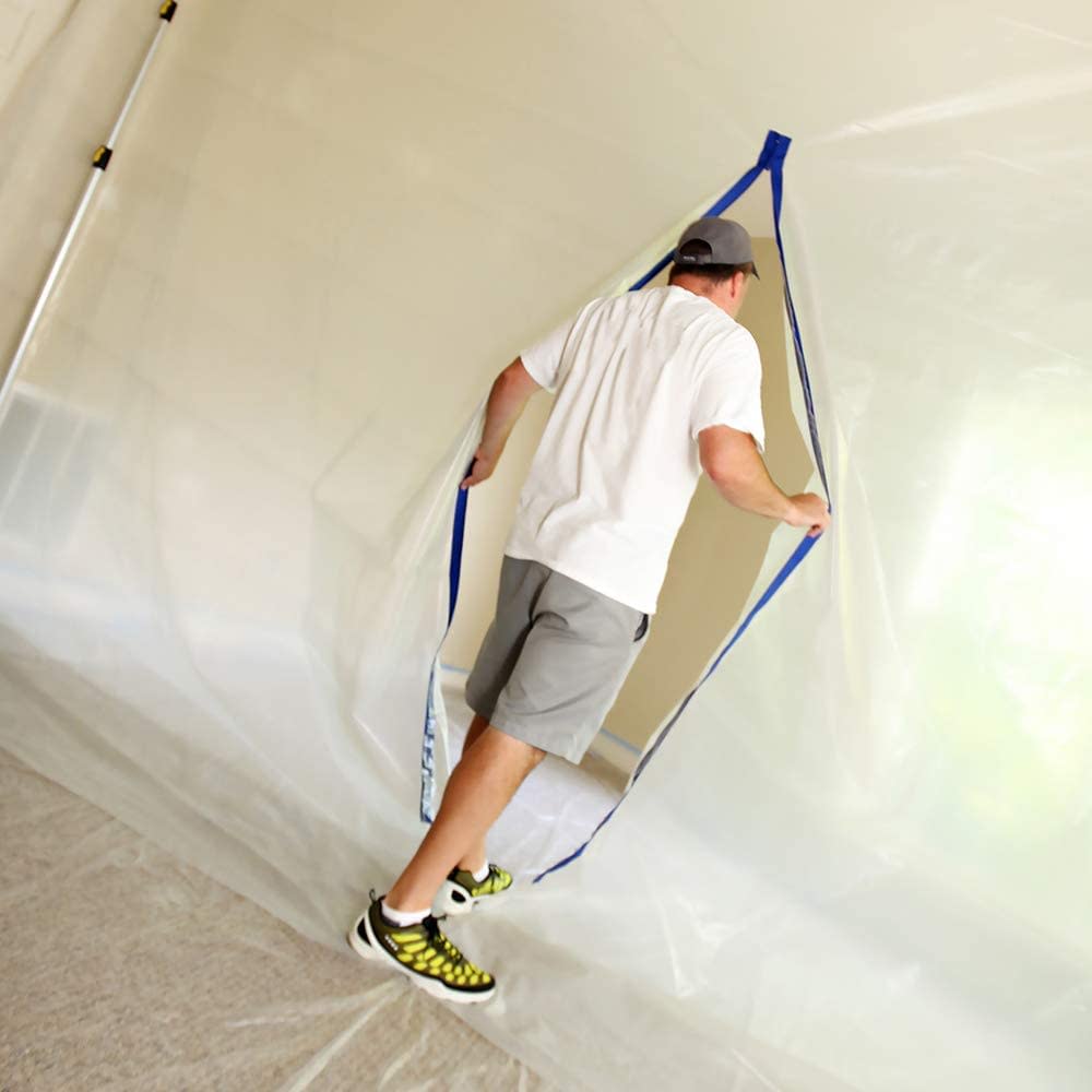 Trimaco E-Z Up 7' x 2.8" Peel and Stick Zipper 2-Pack for $14 - 06184.4