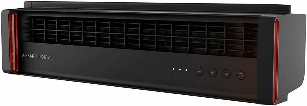 Sharper Image Portal 3-Speeds Window Fan w/ Reversible Exhaust for $100 ...
