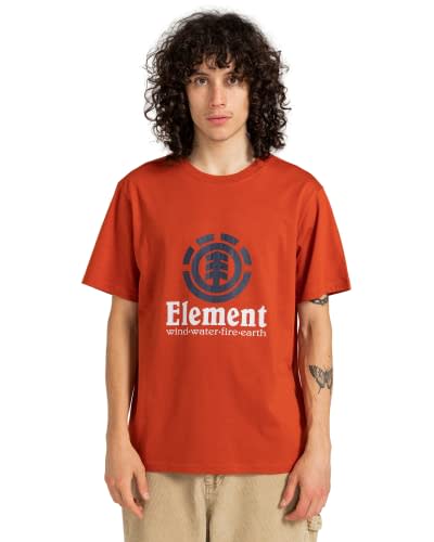 Element Men's Vertical Short Sleeve Tee Shirt, Picante, Large for $18 ...
