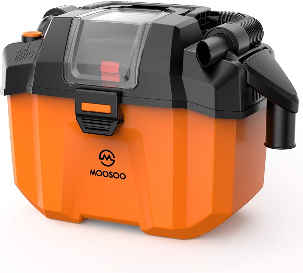 Moosoo L10 Plus Cordless 2-in-1 Wet/Dry Vacuum Cleaner for $84