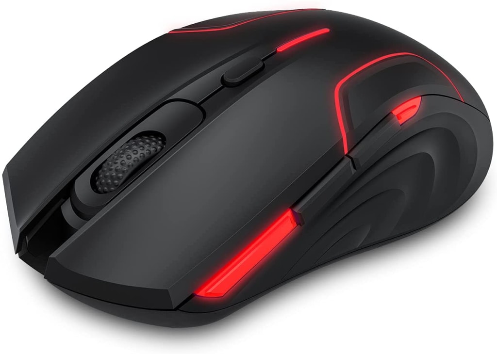 Pictek RGB Wireless Gaming Mouse for $10 - YQ-20210126-CE-05
