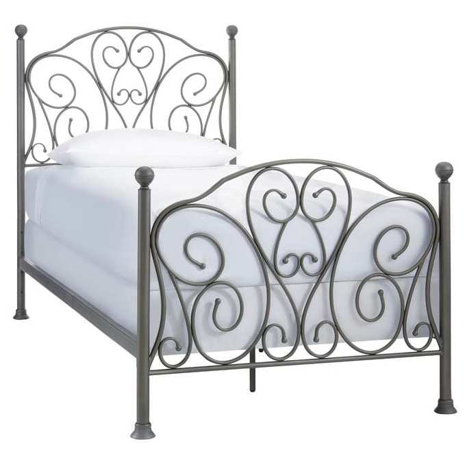 StyleWell Dayport Metal Scroll Bed from $137 - BD8045T