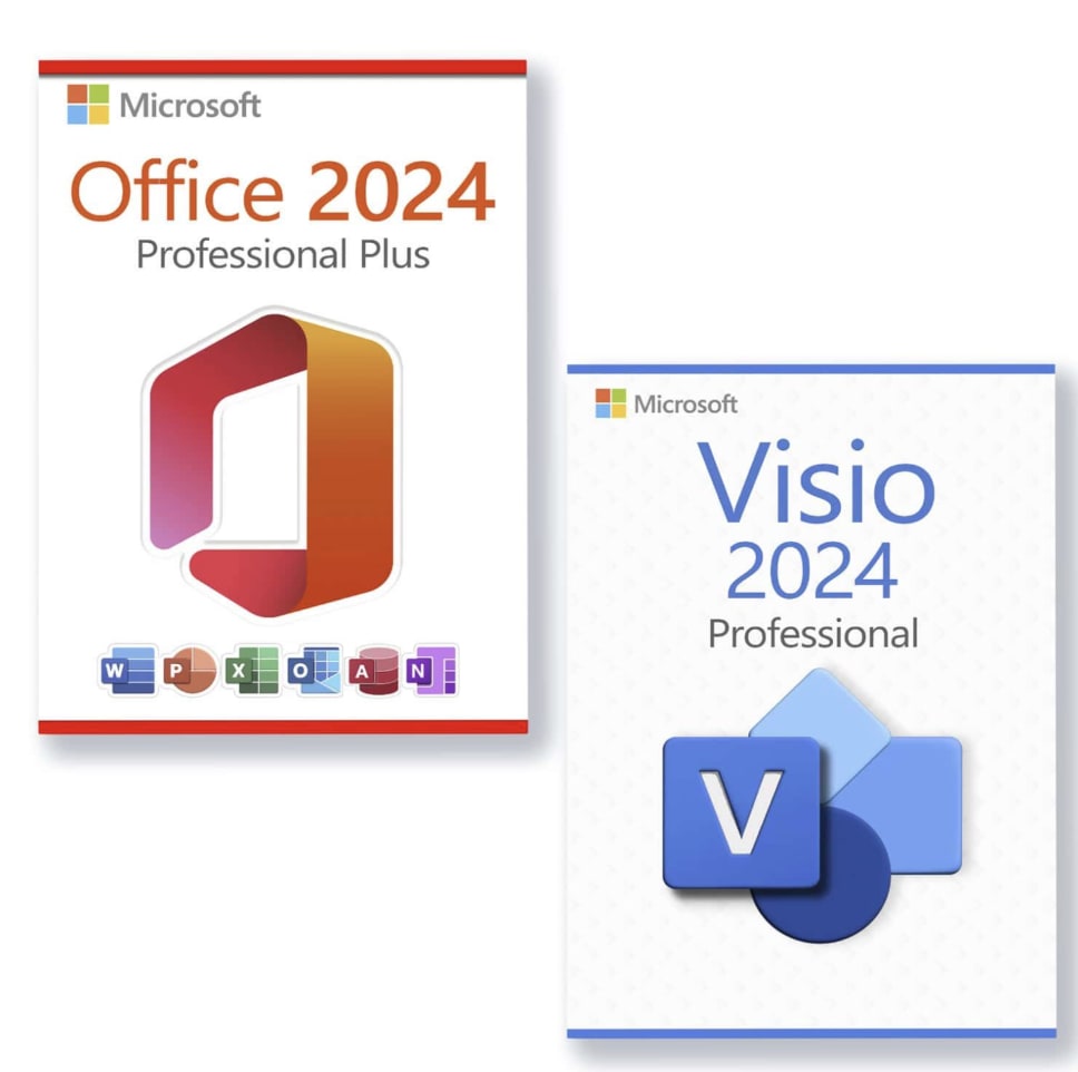 Microsoft Office Pro 2024 + Microsoft Visio Pro 2024 Bundle for $14