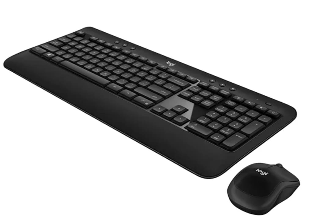 Refurb Logitech Advanced Mouse and Keyboard Combo: $10 - 920-008981