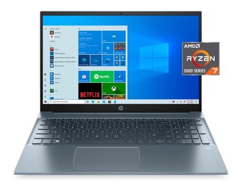 HP Pavilion Ryzen 7 15.6" Laptop w/ 512GB SSD for $392 - 364K5UA#ABA
