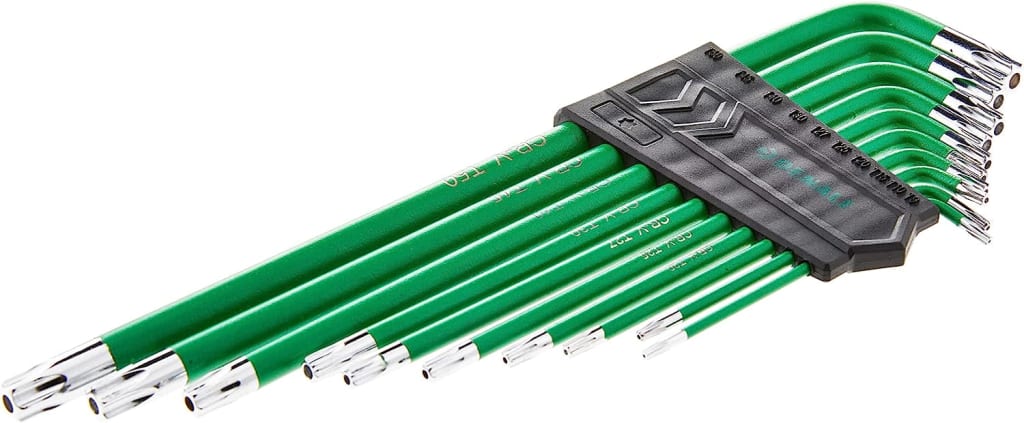 Denali 10-Piece Star Security Hexalobe Key Set for $7.64 w/ Prime - HKS-011