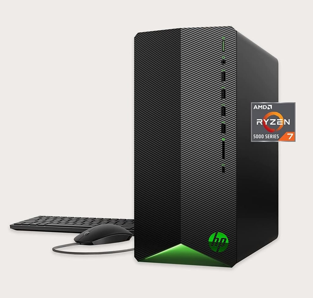 HP Pavilion Ryzen 7 Gaming Desktop PC w/ RTX 2060 8GB Graphics for $800 ...